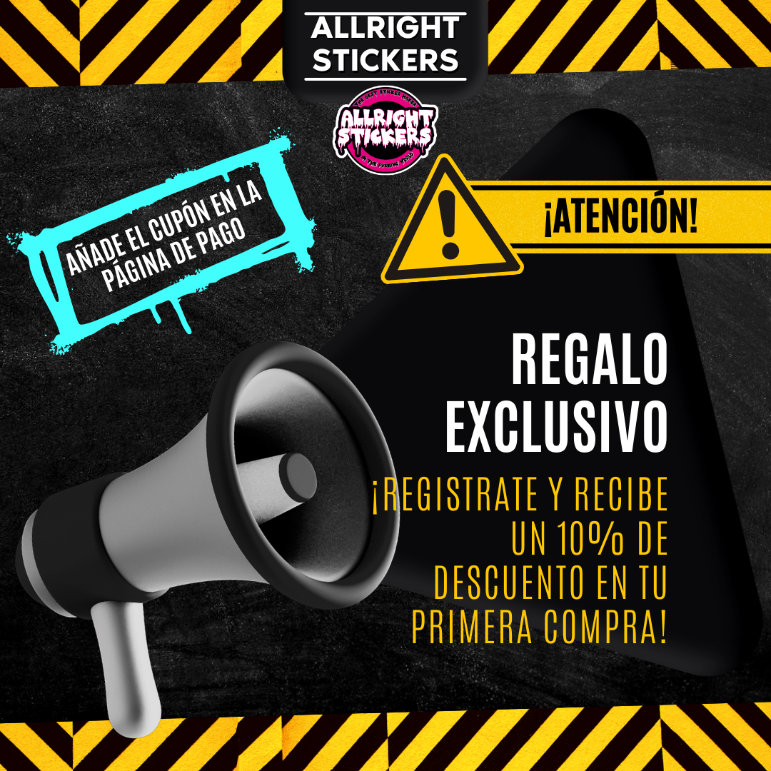 Allright Sticker | Allright Stickers®