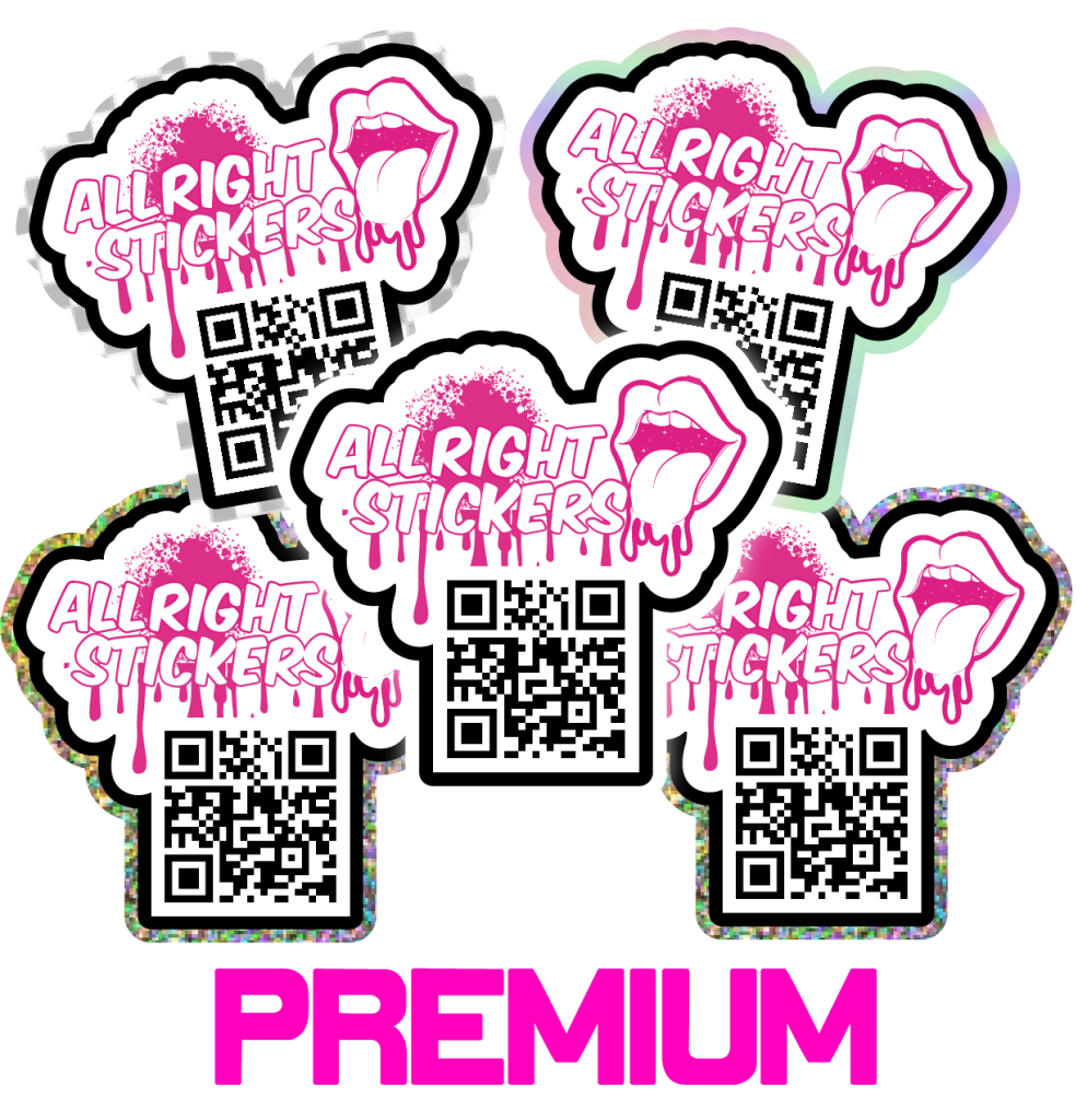 PEGATINAS CÓDIGO QR VINILO PREMIUM | Allright Stickers®